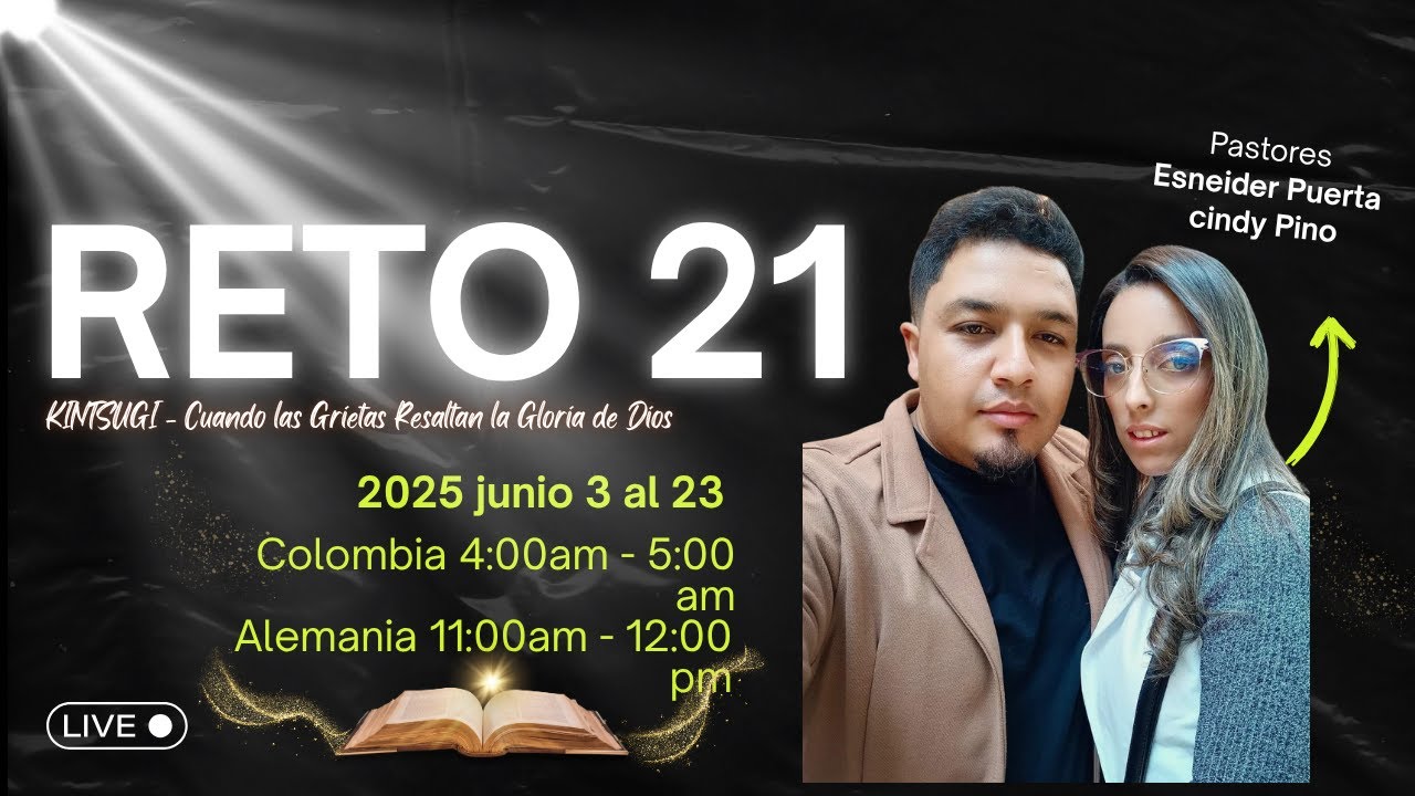 Elegido a Pesar del Pasado🛠 Reto 21 – Devocionales KINTSUGI Pr Esneider Puerta Mision Lider ...