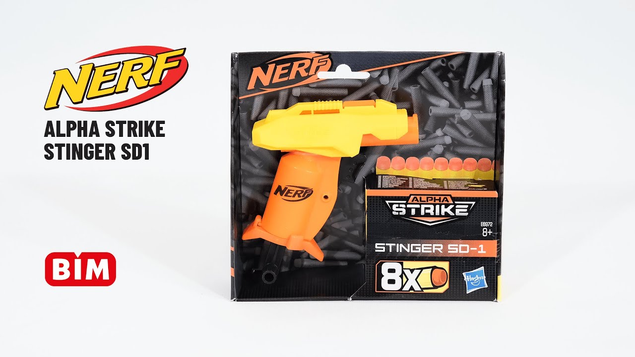 3 Eylül Aktüel - Nerf Alpha Strike Stinger SD1 - YouTube