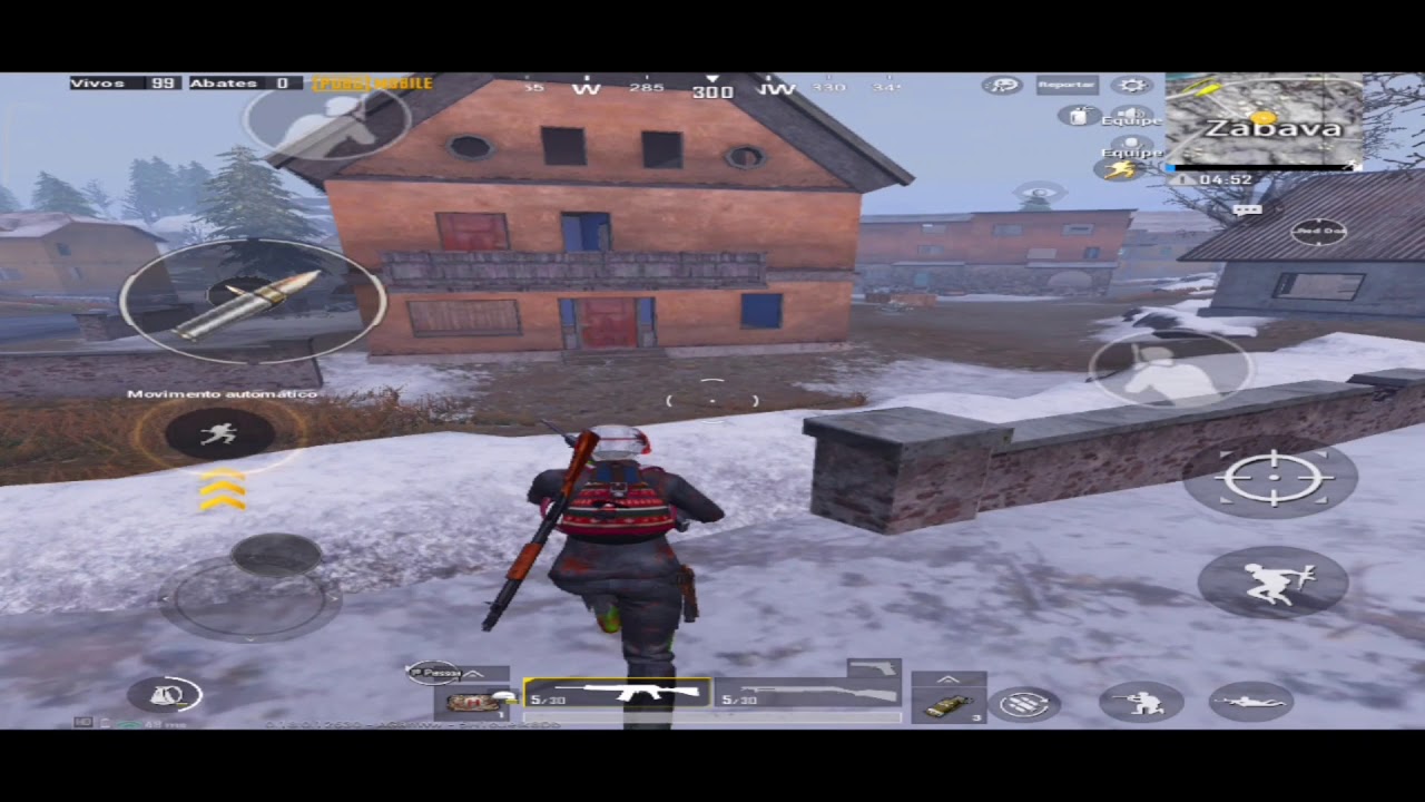 Using stretched screen for the first time / pubg mobile - YouTube