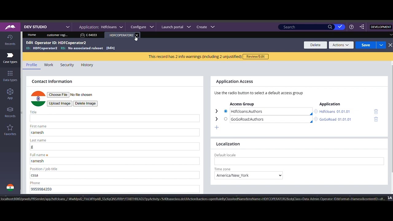 task1 ( DISPLAY THE DETAILS OF CURRENT LOGGED-IN OPERATOR. OPERATOR ...
