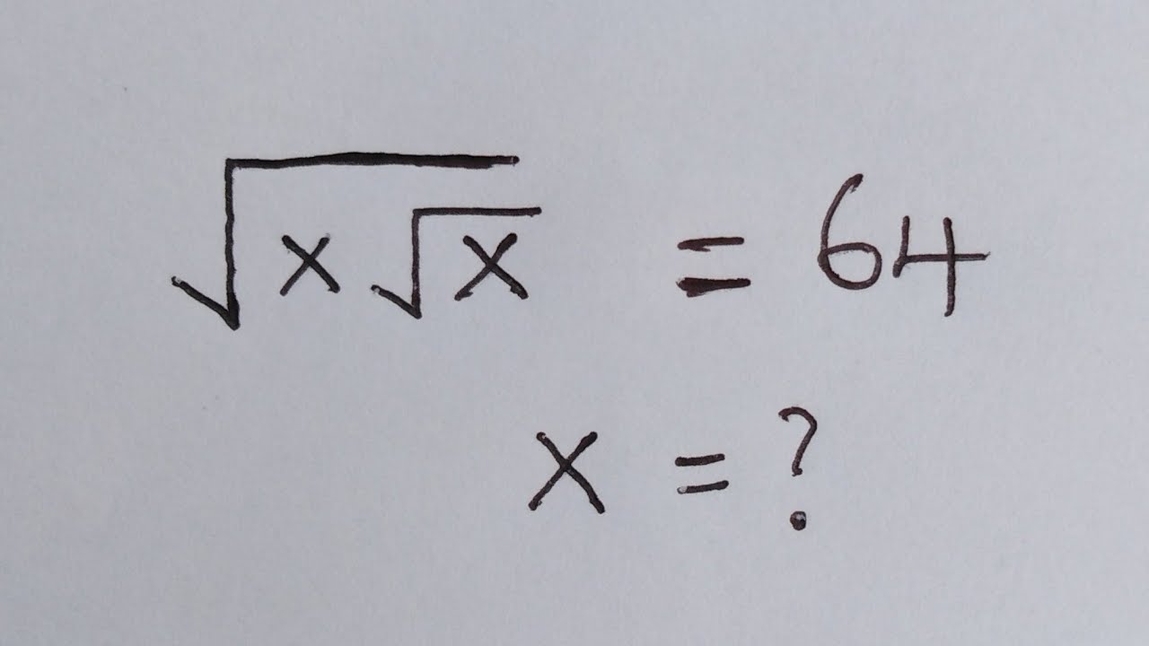 Tricky Olympiad Math | Can you solve ? - YouTube