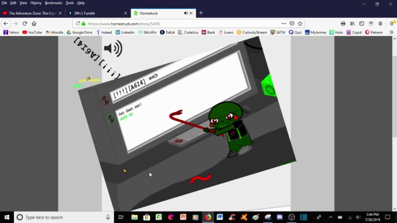 Homestuck Caliborn's Crowbar - YouTube