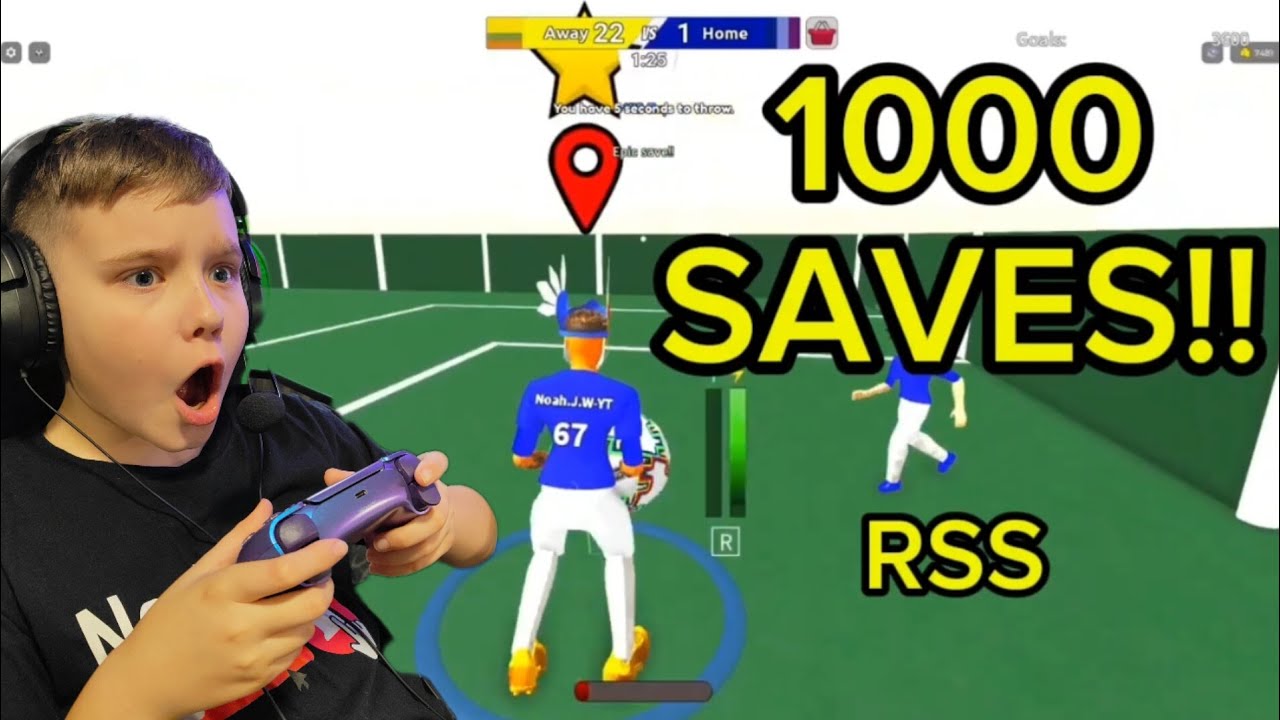 Realistic street soccer ROBLOX 1000 SAVES!! #realisticstreetsoccer # ...
