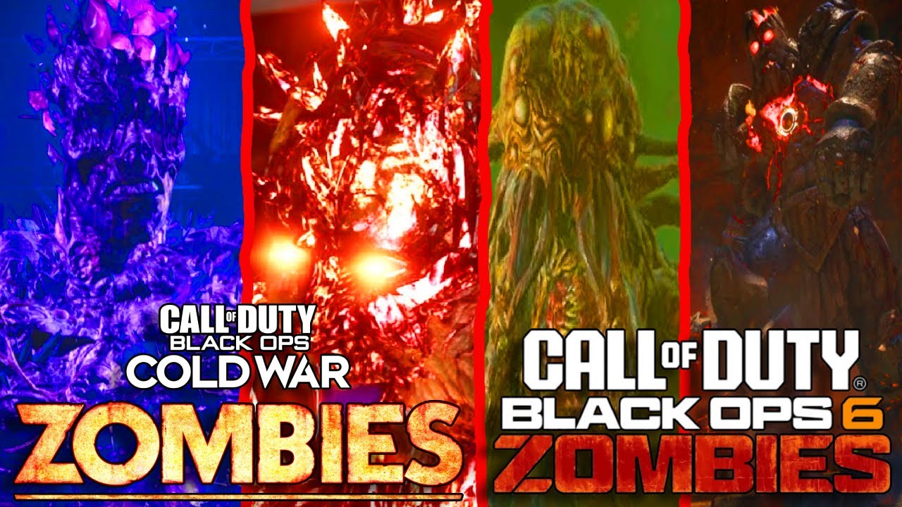 RUNNING THROUGH ALL COLDWAR AND BLACK OPS 6 ZOMBIES EASTER EGGS - YouTube