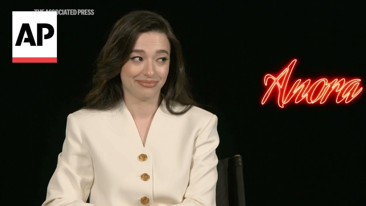 'Anora' star Mikey Madison | AP interview - YouTube