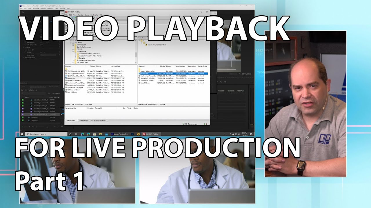 Video Playback, Part 1: Adobe Premiere and HyperDeck Studio Mini - YouTube
