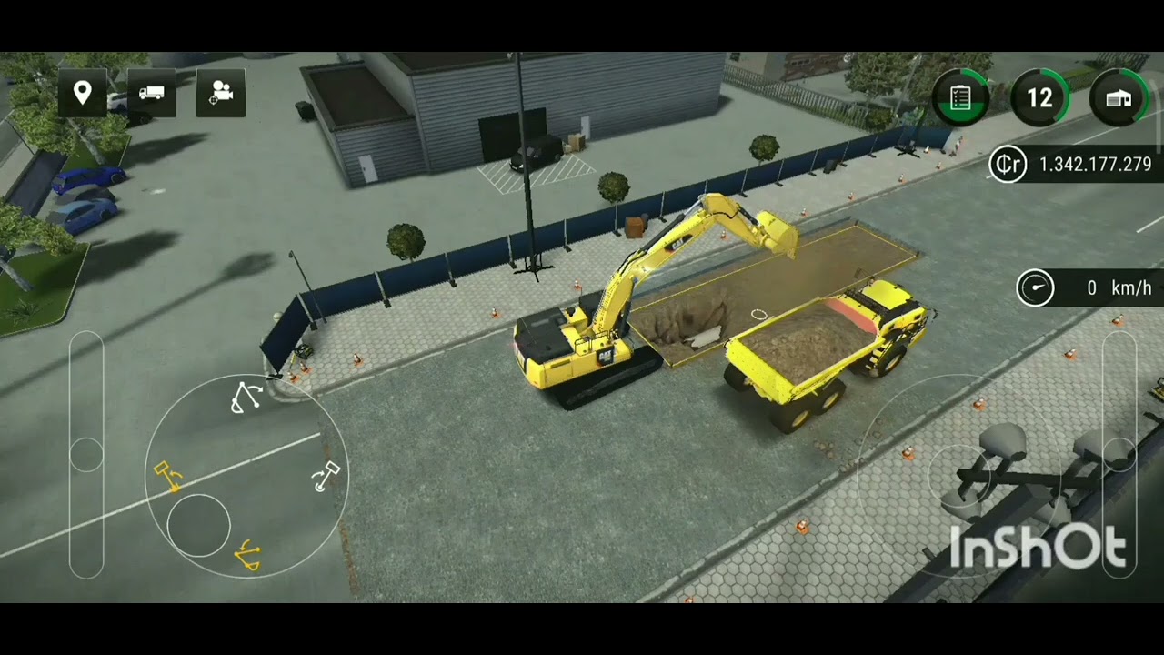 Construction simulator 3 lite 🚧 excavator work 👷 - YouTube