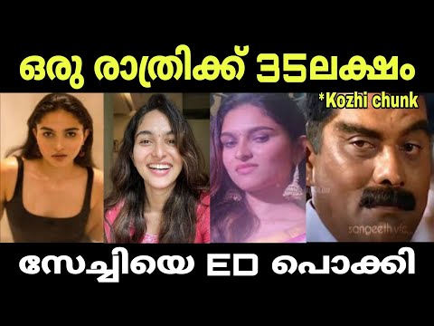 നടിക്ക് ഒരു നൈറ്റിന് 35 ലക്ഷം സേച്ചി ആള് കൊള്ളാലോ | Actress Kayadu Lohar | Ed | Troll Video