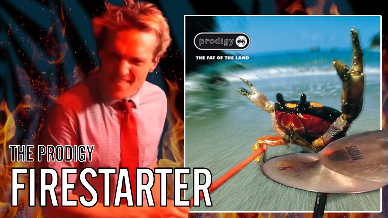The Prodigy - Firestarter | Office Drummer [Blind Playthrough] - YouTube