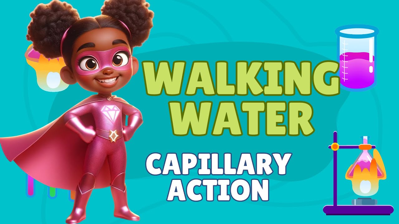 It's not magic, it's science. Capillary Action for kids - YouTube