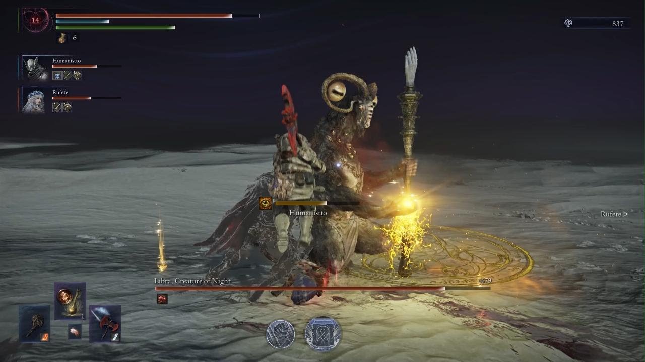 ELDEN RING NIGHTREIGN Libra Boss Fight - YouTube