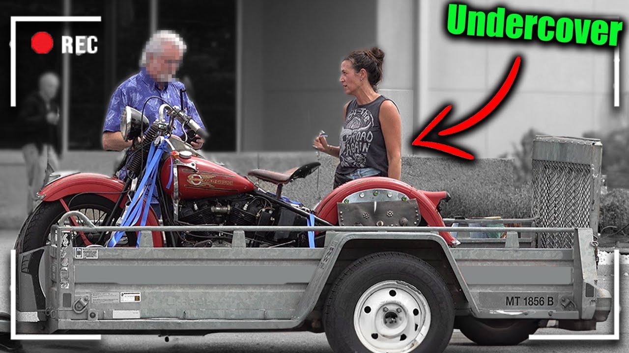 Will They Lowball Her? Girl Tries to Sell My $100K Motorcycle - YouTube