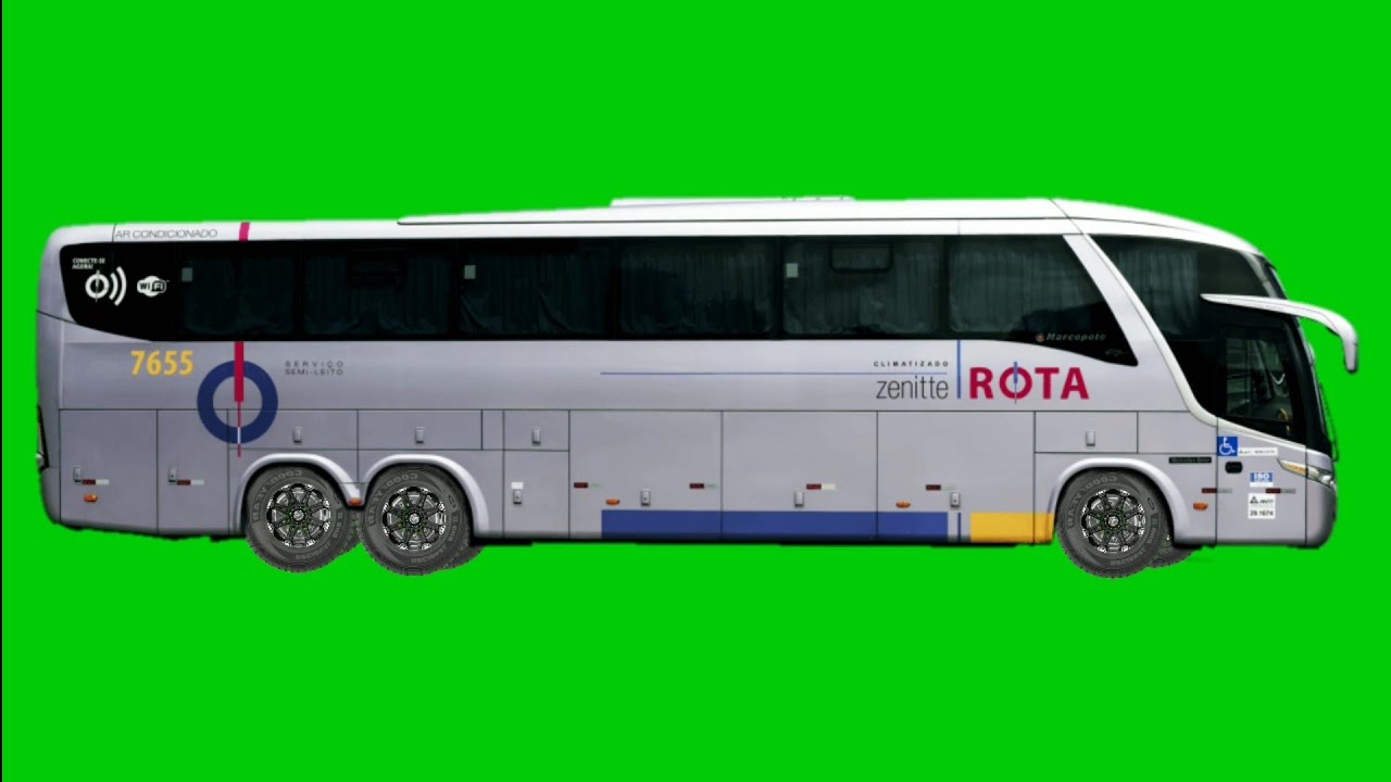Bus green screen video /Animation /Vfx /green screen background video ...