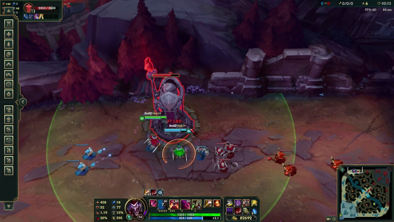 Shaco split pushing - Lethality build - YouTube