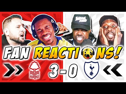 Spurs Fans MELTDOWN 🤬 Reactions to Nottingham Forest 3-0 Tottenham | Premier League Fan Reaction
