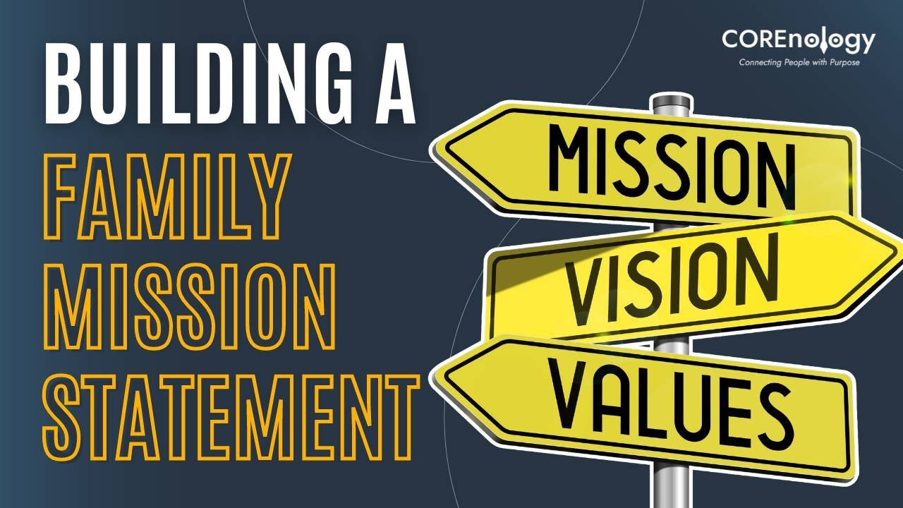 How to build a family mission statement - YouTube