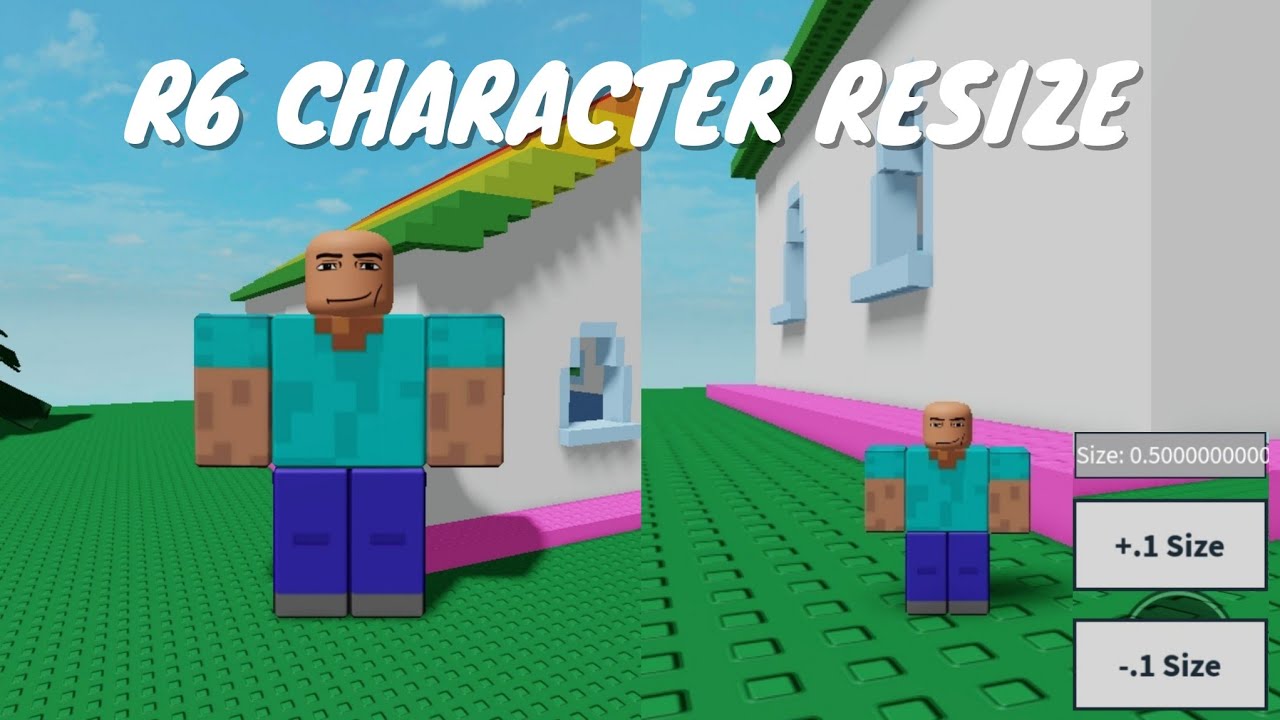 [Not fe] Character Resize Roblox Arceus x Script (Showcase) R6 - YouTube