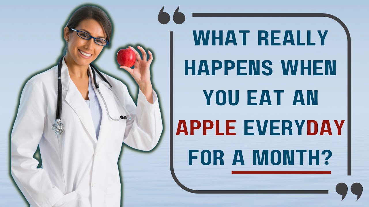 Eat an Apple Every Day For a Month And This Happens - YouTube