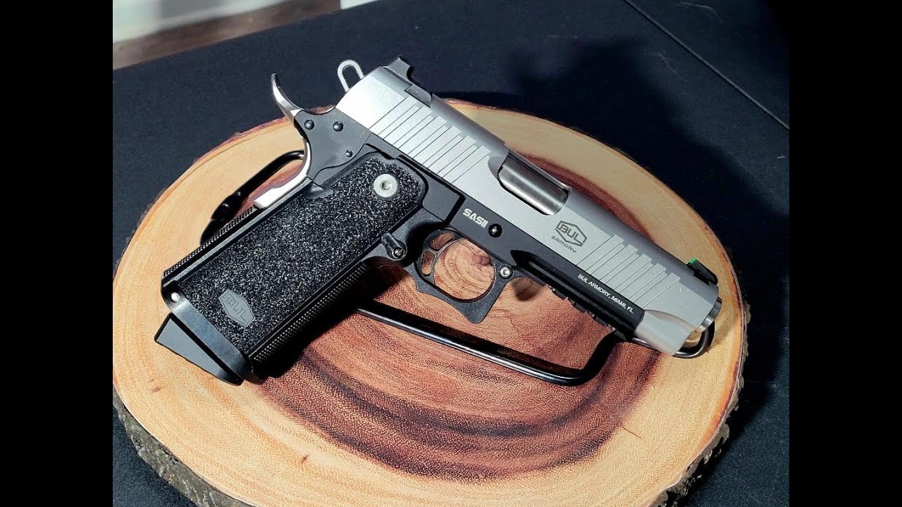 BUL ARMORY SAS II TAC LIGHT 4.25 - YouTube