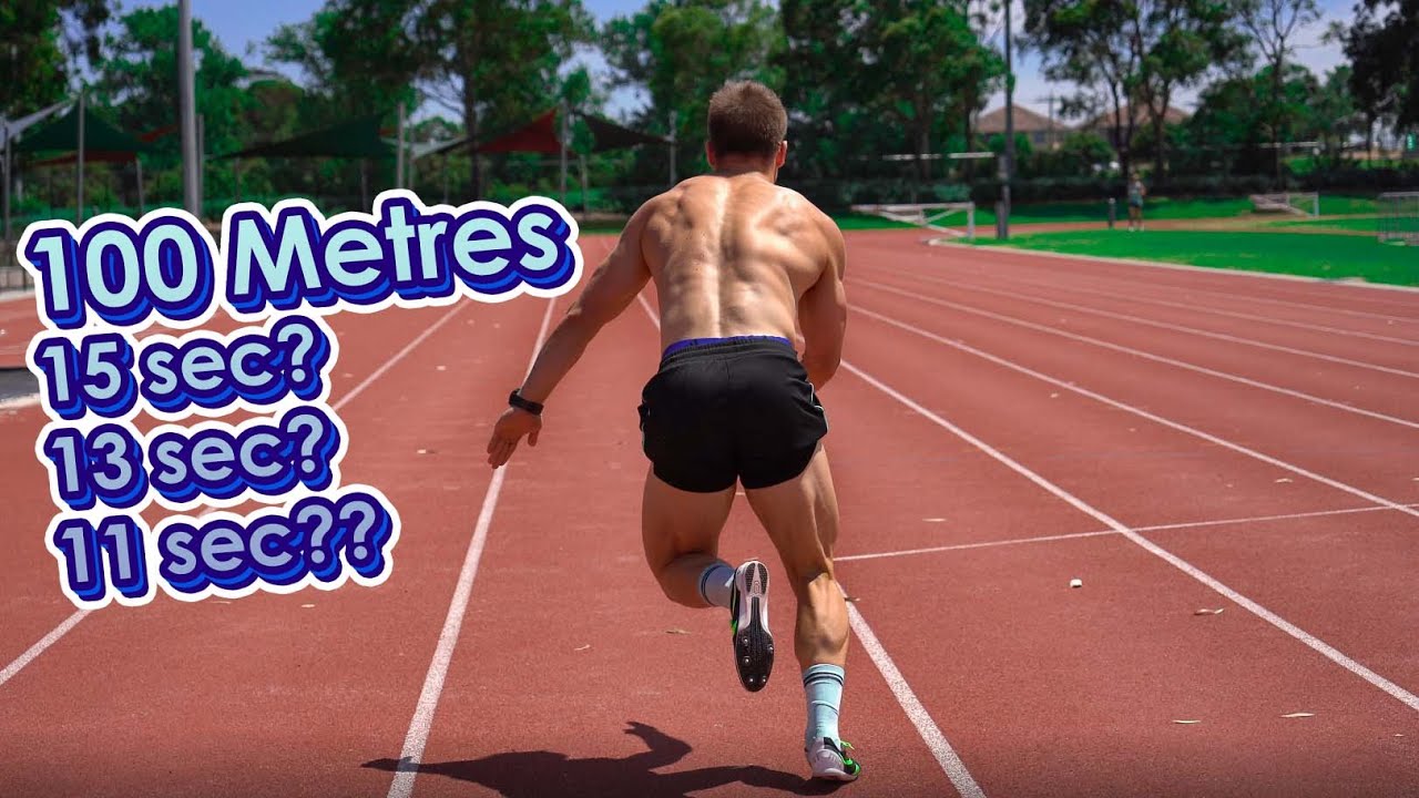 How Fast Can a Bodybuilder Run 100 Metres? - YouTube