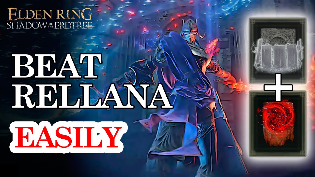 How to beat Rellana Twin Moon Knight easily | Elden Ring Shadow of the ...