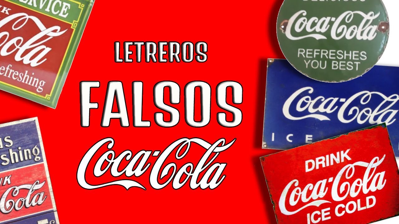 Los letreros FALSOS de Coca-Cola! - YouTube