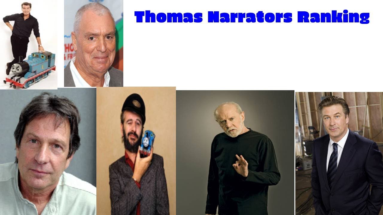 Ranking Thomas Narrators (Outdated) - YouTube