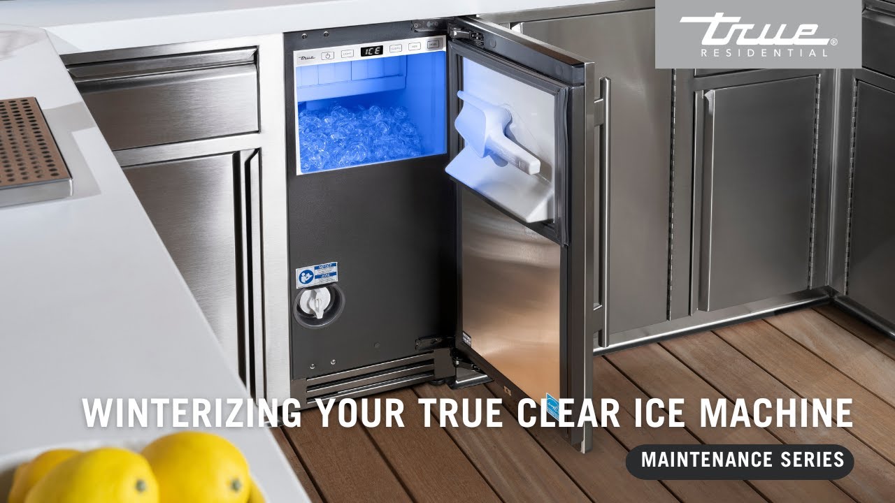 Winterizing Your True Clear Ice Machine - YouTube