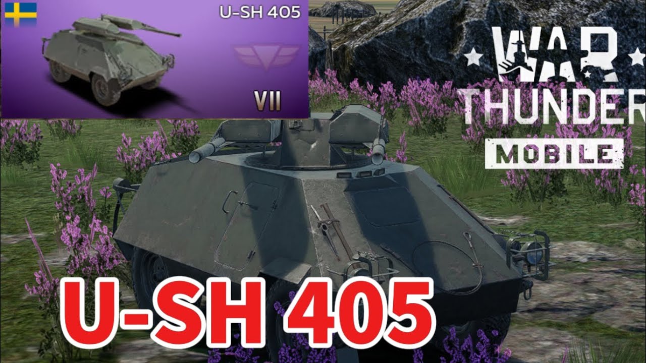 U-SH 405-War Thunder Mobile - YouTube