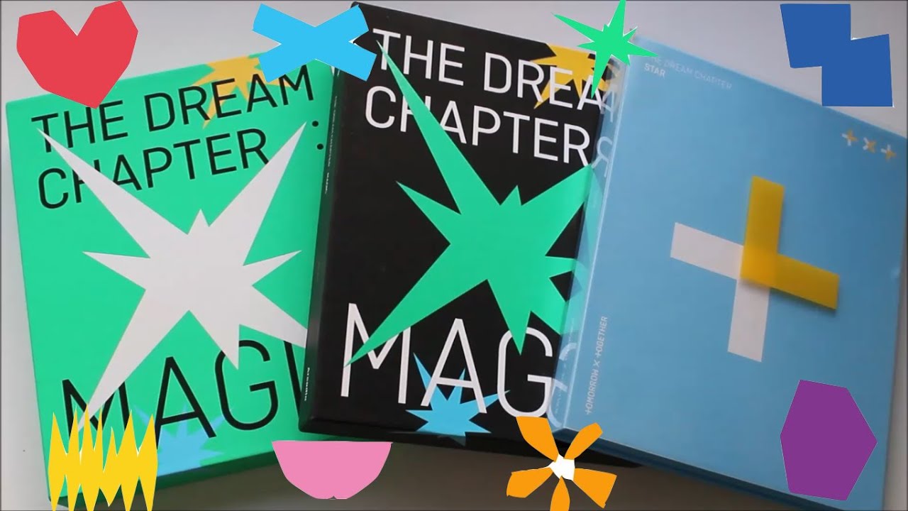 Unboxing TXT The Dream Chapter: Star & The Dream Chapter: Magic - YouTube