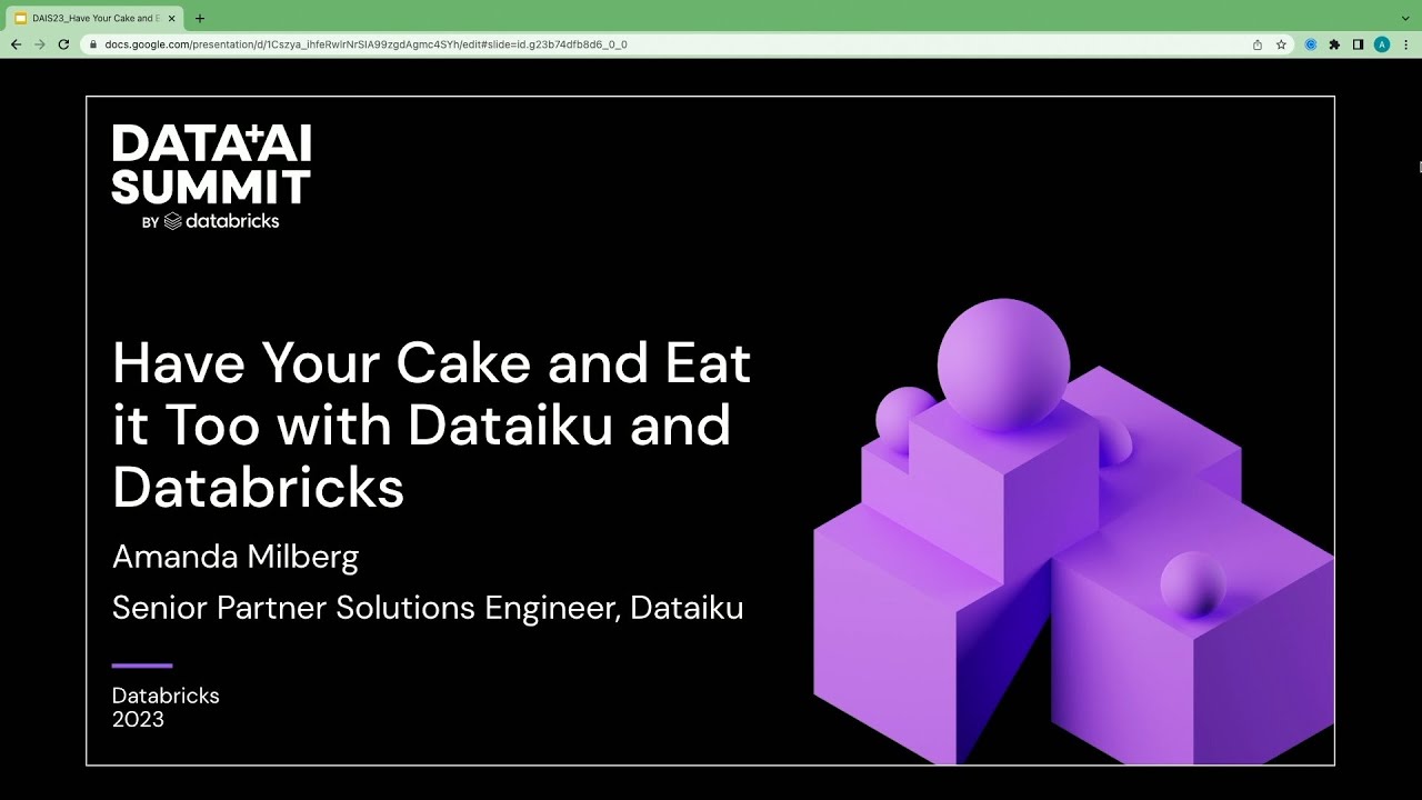Sponsored by: Dataiku | Have Your Cake and Eat it Too with Dataiku ...
