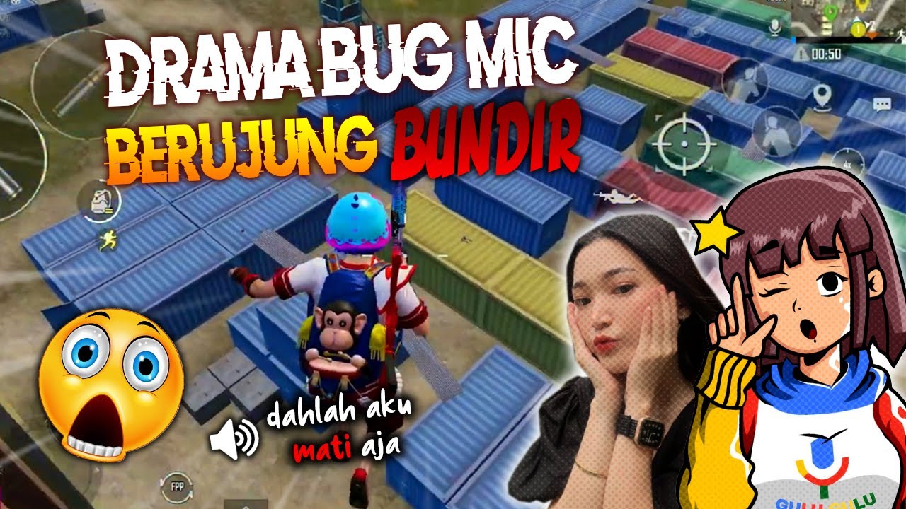 DRAMA BUG MIC BERUJUNG BUNDIR !!! - GULUGULU PUBG MOBILE - YouTube
