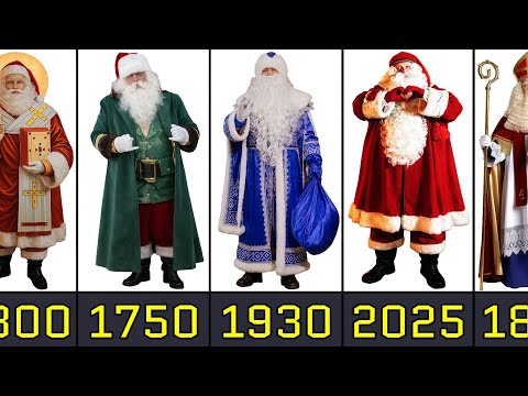 The Evolution of Santa Claus From 300 to 2025