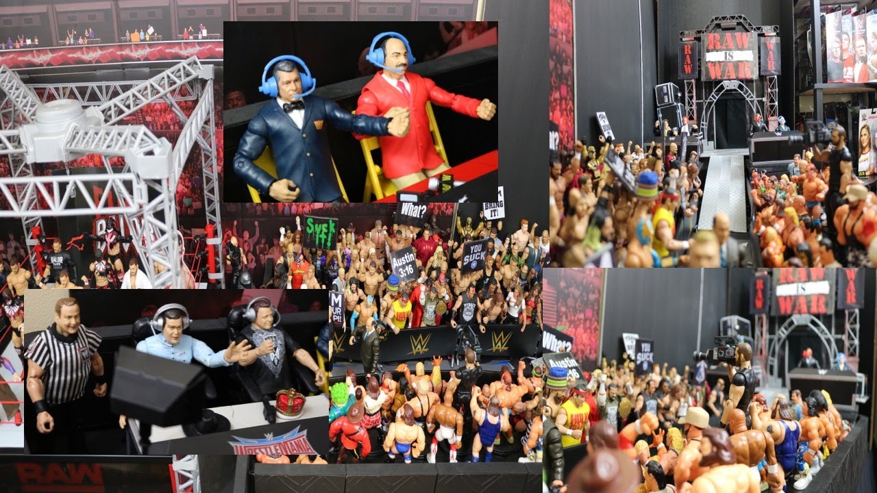 WWE ARENA SET-UP - YouTube