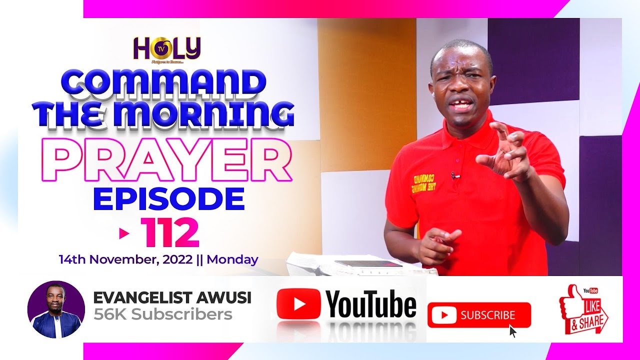 COMMAND THE MORNING- PRAYER FOR RESURRECTION AND VICTORY- EPISODE 112 ...