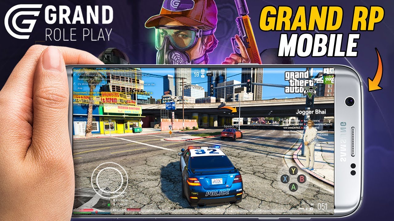 How to Play GTA 5 Roleplay on Mobile with 1K Online Player! | Grand RP ...