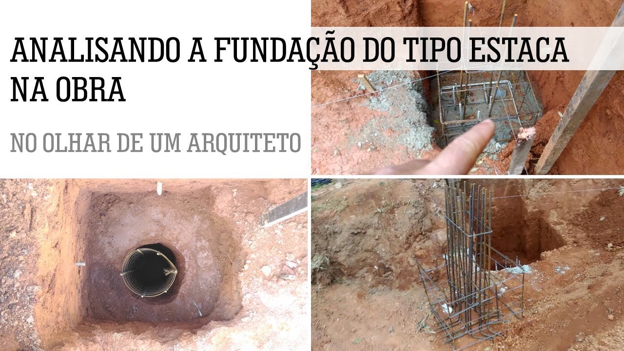 Análise de fundação do tipo estaca (na prática) - YouTube