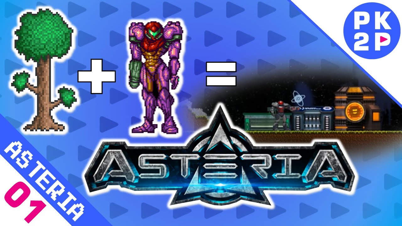 Asteria #01 • Metroid + Terraria • Sistemas, Workbench e Primeira ...
