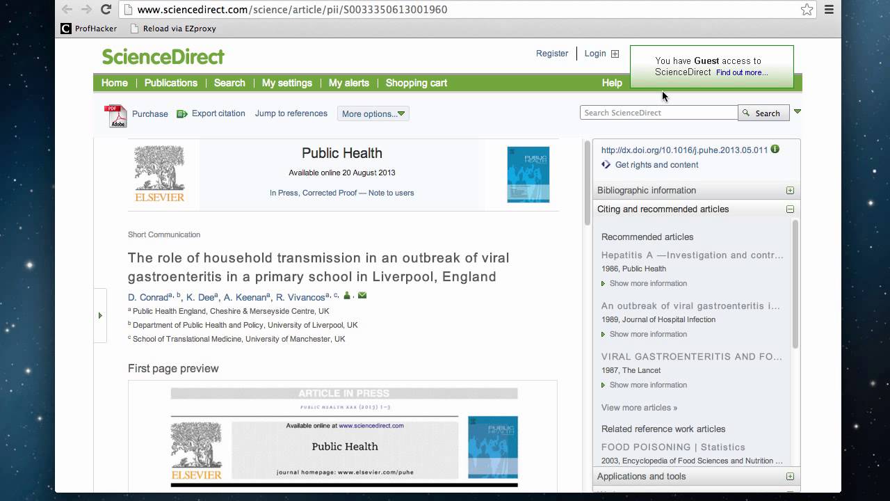 Using the EZproxy Bookmarklet - YouTube