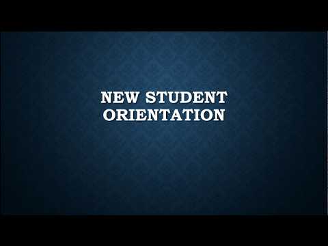 Early Childhood Special Education New Student Orientation