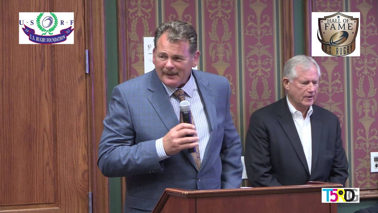 U.S. Rugby Hall of Fame Inductee, Jack Clark - YouTube
