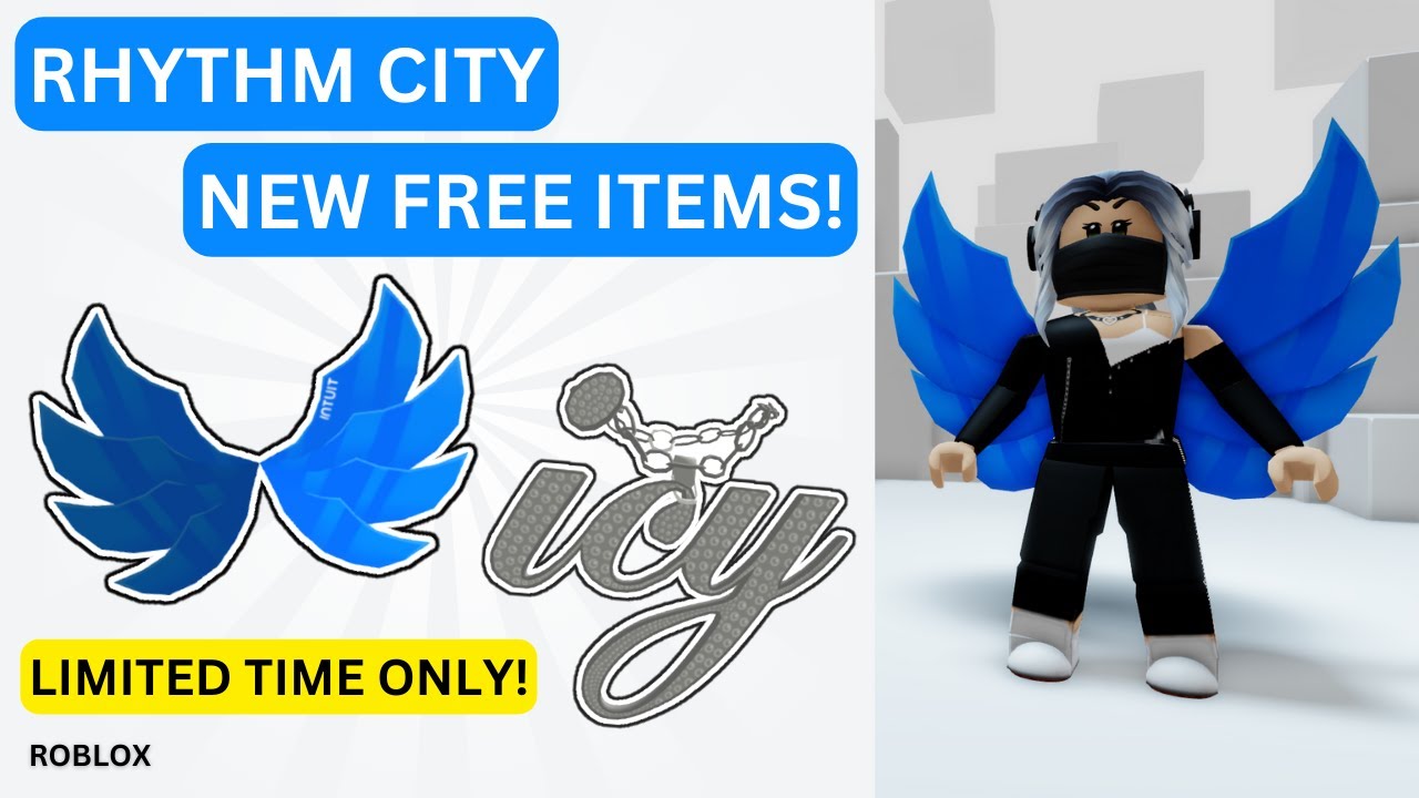 How To Get The Intuit Wings & Icy Chain in Rhythm City | Roblox - YouTube