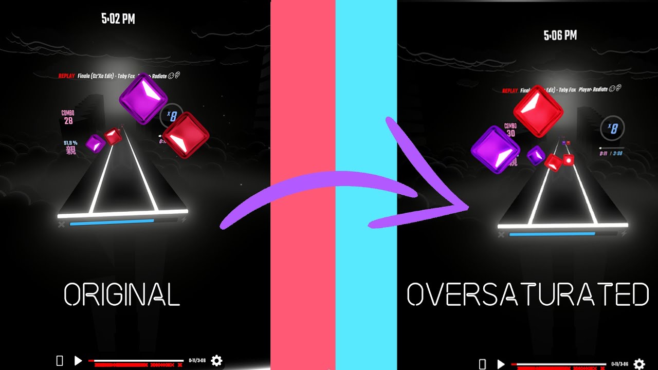 HOW TO OVERSATURATE YOUR COLORS IN BEAT SABER | Tutorial - YouTube
