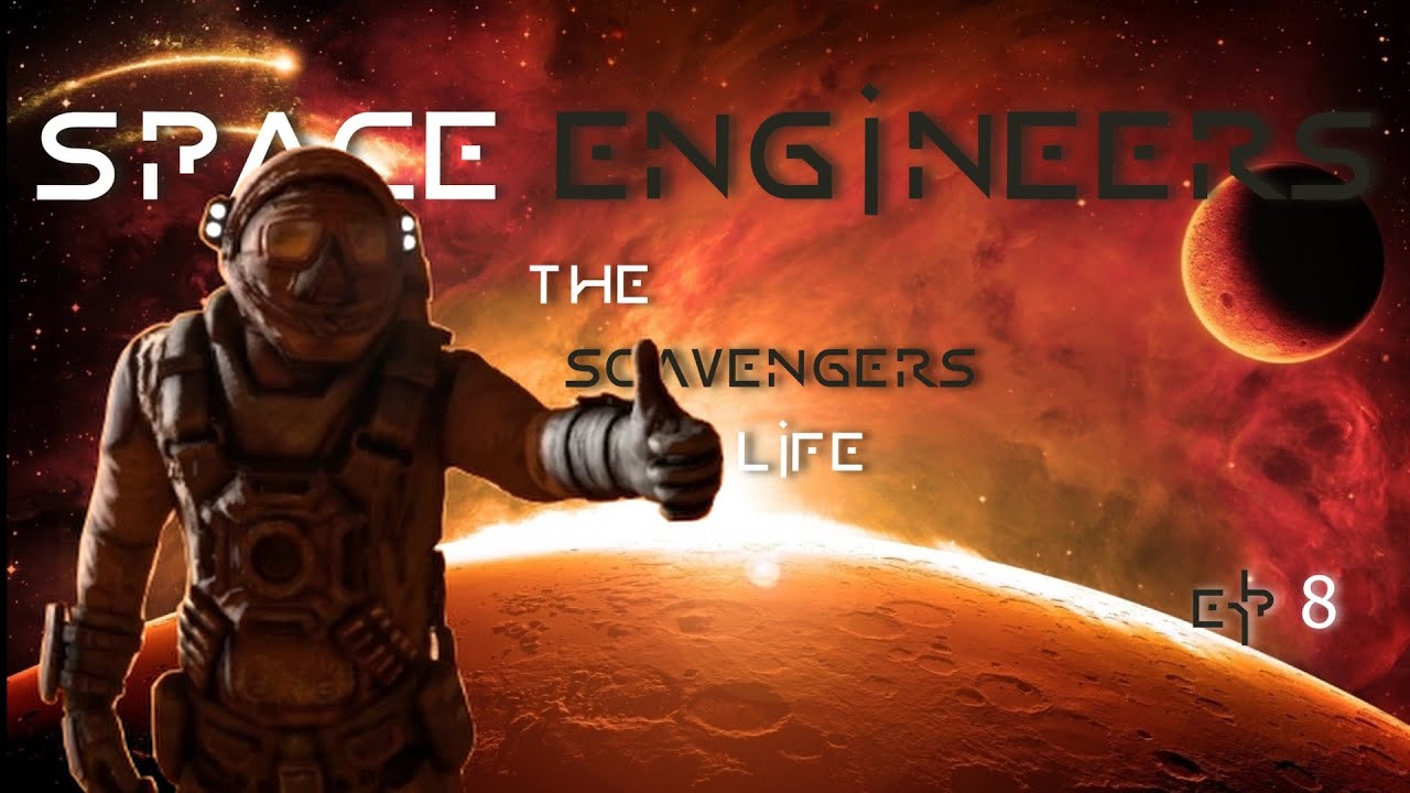 Way to Many Drills! | Space Engineers: A Scavengers Life Episode 8 # ...