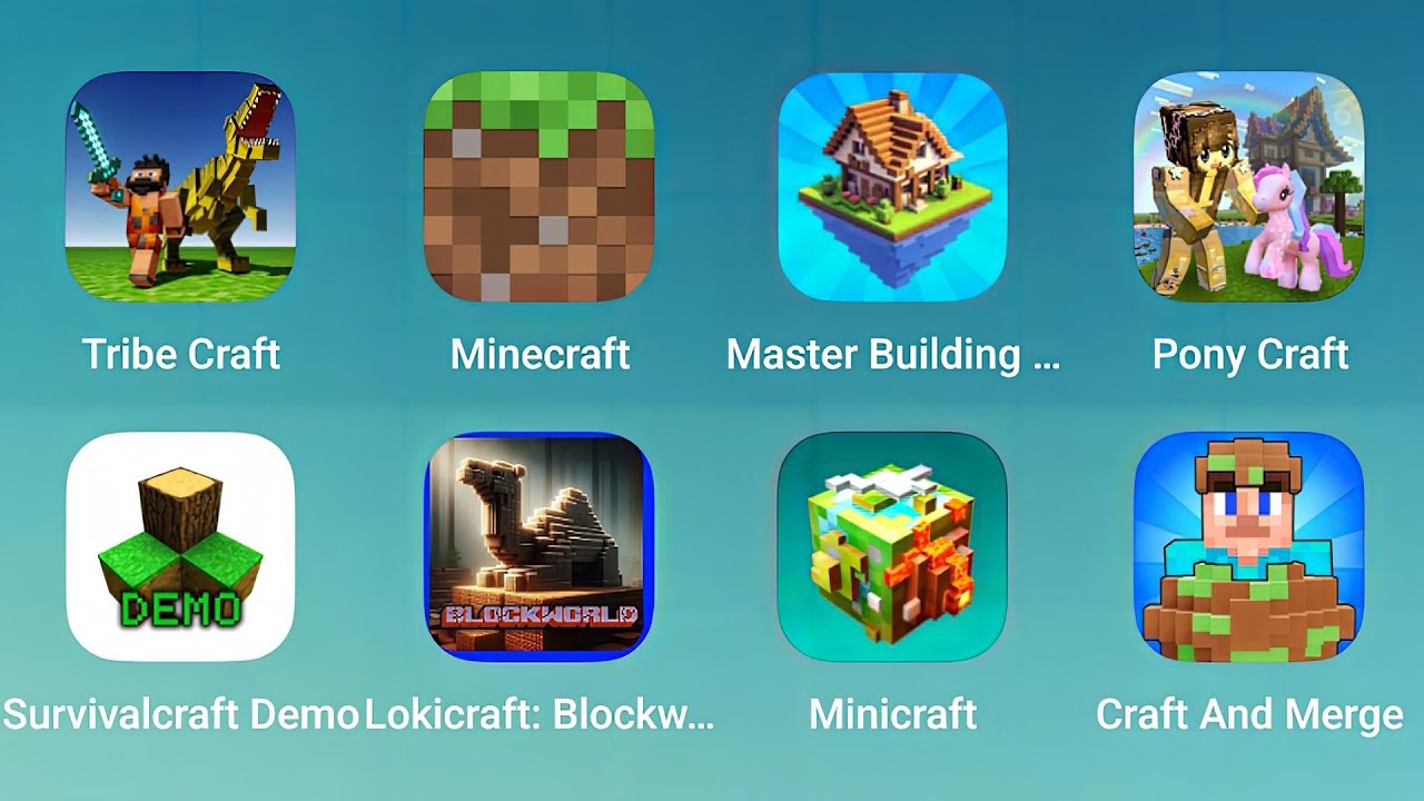 Tribe Craft, Minecraft, Master Building, Pony Craft, Survival Craft ...