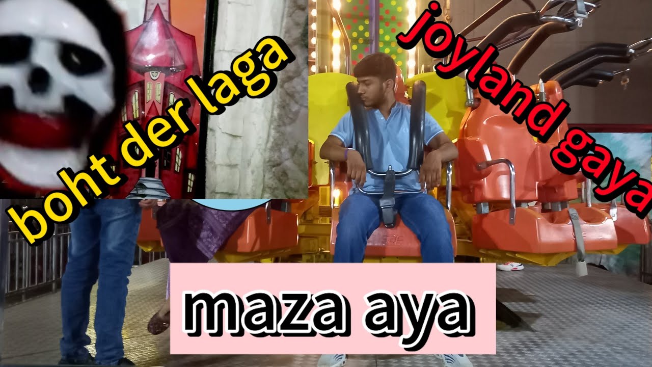 joyland dangerous rides #Awais World #viral - YouTube