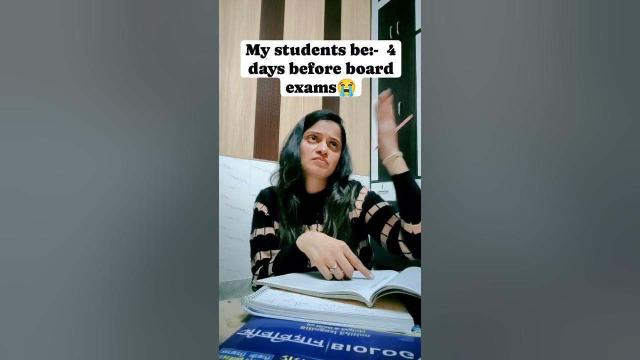 Board exam se 4 din pehle padhne Wale students 🤣🤣#comedy #comedyvideo #funnyvideo #teacher - YouTube