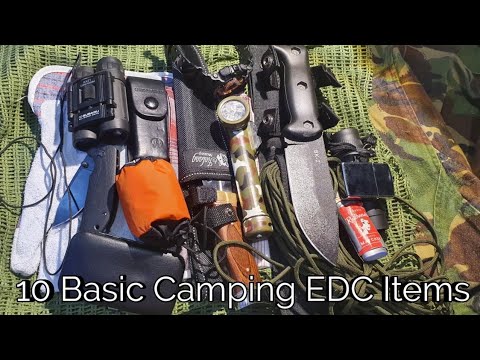 10 Basic EDC Camping and Survival items - YouTube