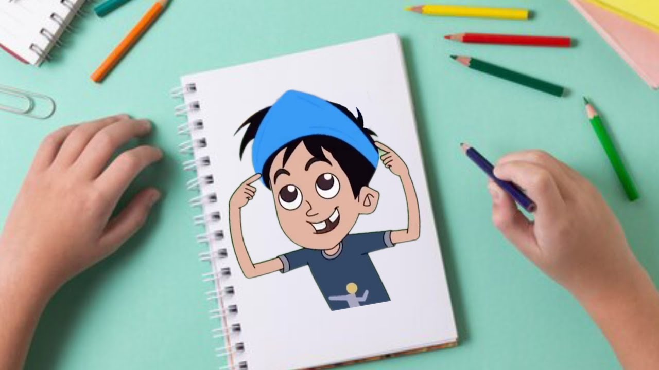 How to draw Bunty easy step by step | Chiku aur Bunty cartoon drawing ...