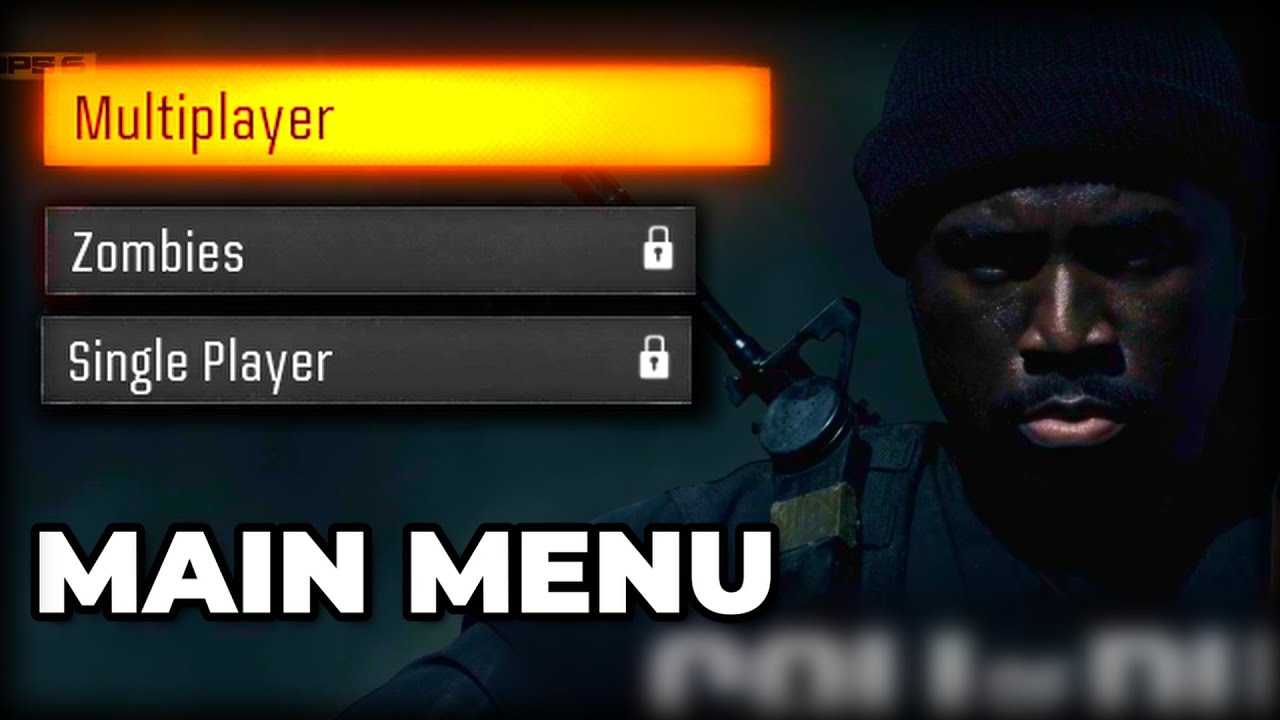 Main Menu - Call of Duty: Black Ops 6 BETA+ BO6 Theme Song - "Raining ...